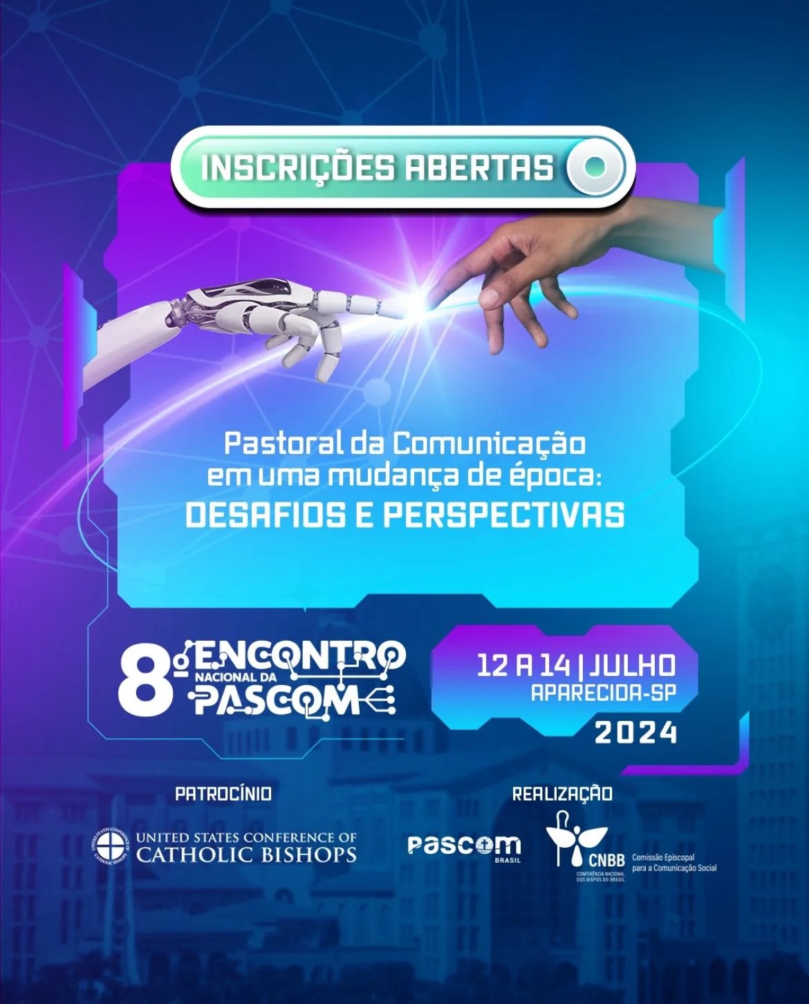 Encontro Nacional da Pascom em Aparecida em Julho | Diocese de Itaguaí