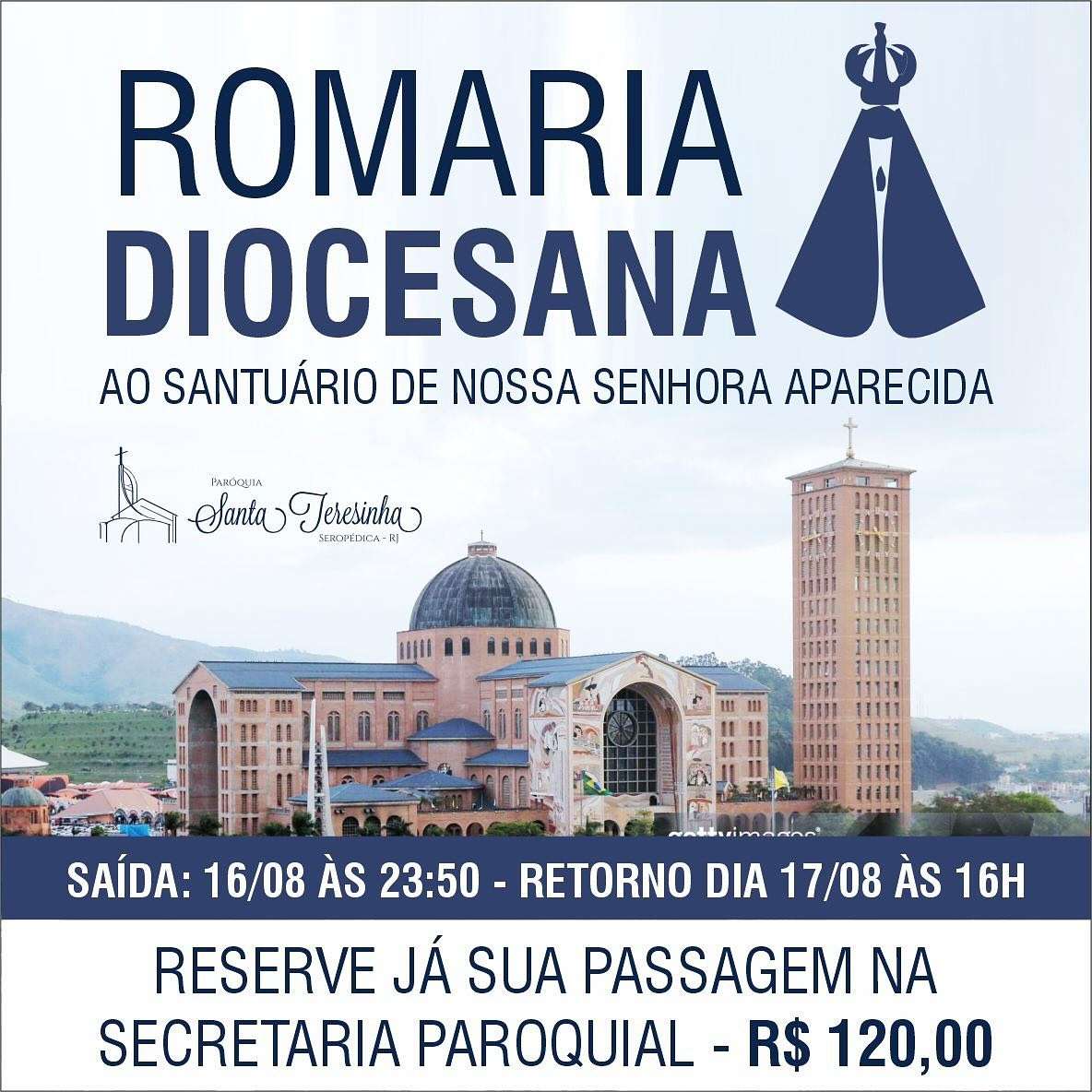 Romaria Diocesana à Aparecida do Norte | Diocese de Itaguaí